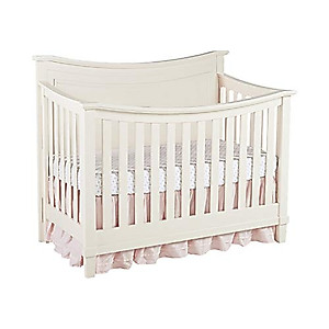 Full Size Conversion Kit Bed Rails for Jaclyn Place Crib (Ivory)