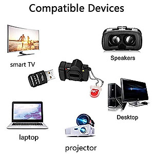 USB Flash Drive, 8GB / 16GB / 32GB / 64GB Silicone USB 2.0 USB Memory Stick Data Storage Pendrive Thumb Drives (64GB, Cute Camera)