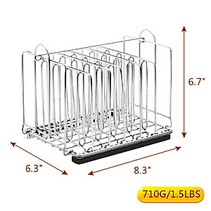 Everie Sous Vide Container 12 Quarts with Universal Collapsible Hinged Lid, Compatible with Anova All Models, Breville Joule, Wancle, Instant Pot Cookers (Container with Plastic Lid and Rack)