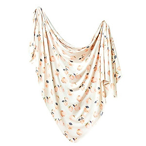 Copper Pearl Large Premium Knit Baby Swaddle Receiving Blanket Caroline