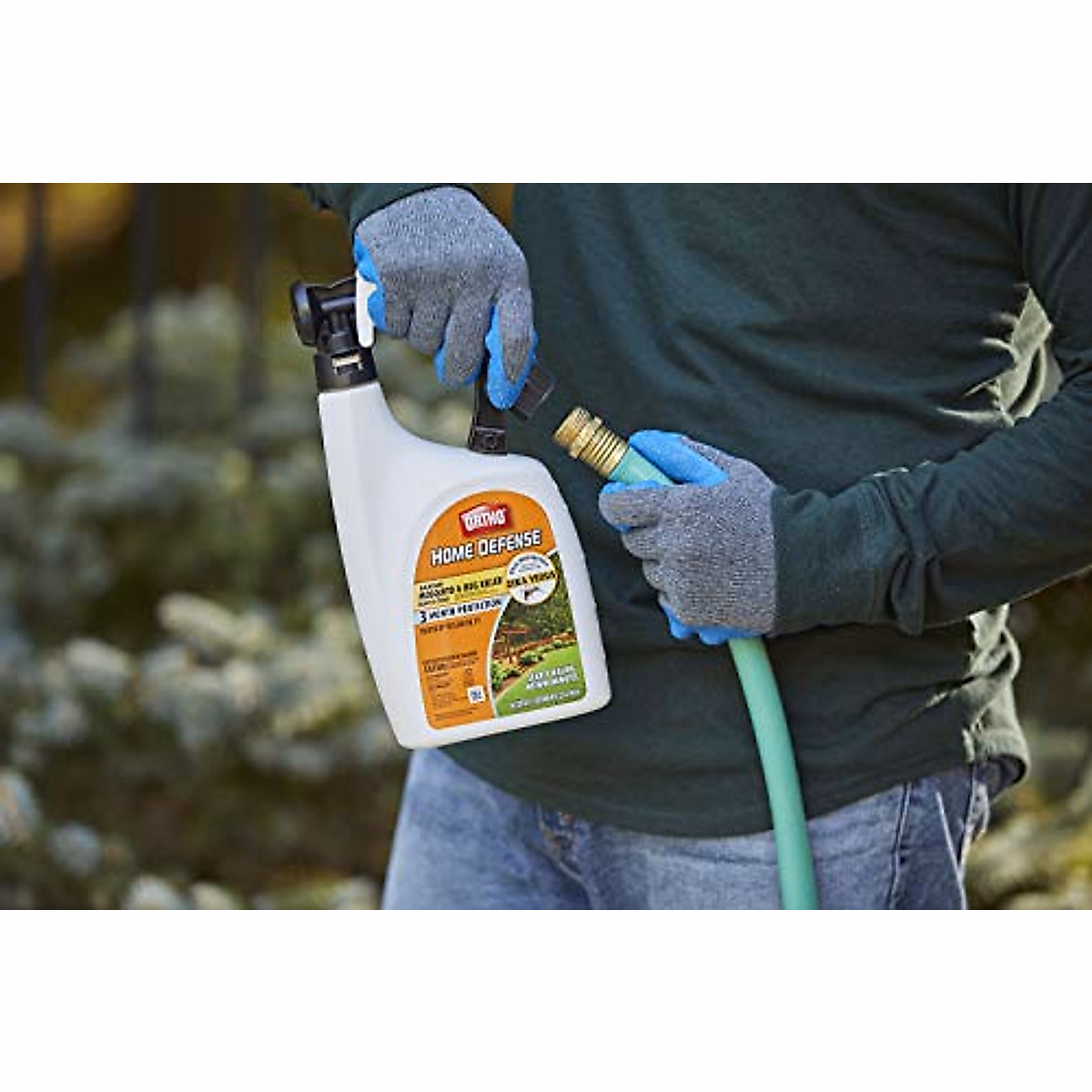 Ortho Home Defense Backyard Mosquito and Bug Killer Ready-To-Spray - Kill Mosquitoes That May Transmit the Zika Virus, 3 Month Protection, 32 oz. (2-Pack)