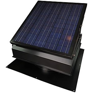 Remington Solar 40 Watt/ 38V Roof Mount Solar Attic Fan with 110V smart adapter