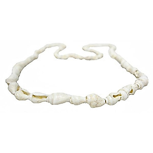 U.S. Shell, Inc. 05195 White Nassa Necklace, White Nassa Necklace,