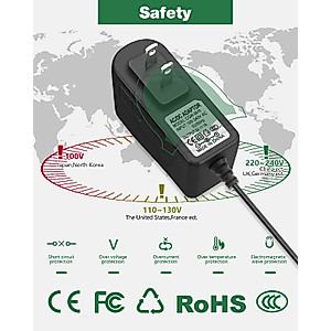 5V Power Cord Replacement HOLDOG Dog Clippers Charger for Professional Heavy Duty Dog Grooming Clipper 3-Speed Low Noise High Power Rechargeable Cordless Pet Grooming Tools