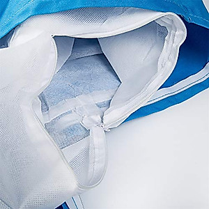 Soft Bean Bag Chairs for Kids and Adults, Lazy Lounge Storage Bean Bag Chair Cover Unfilled Sofa Beanbags Stuffed Animal Storage Indoor Outdoor (Blue - B, 23.6x25.6inch)