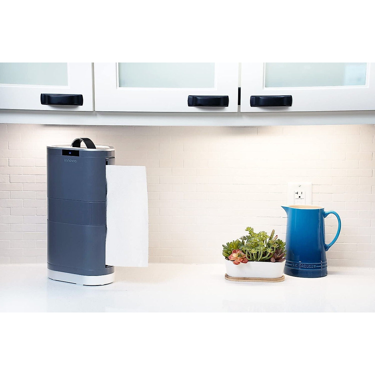 New! Innovia Countertop Touchless Paper Towel Dispenser in Grey