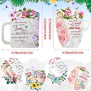 Christian Table Sign God Sign Inspirational Table Decorations Jesus Table Centerpieces Lord Bible Verse Decor Easter Supplies Rejoice Floral Decals Spring Tiered Tray Home Christian Gift Motivational