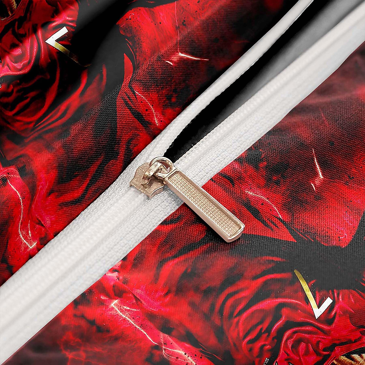 Generic Football Duvet Cover Full Microfiber Bedding Set 3PC Kids Comforter Cover Set, Lightweight Soft Zipper Breathable Closure - Duvet Cover Full 80""x90""