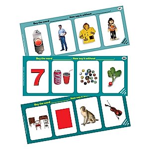 Super Duper Publications | Phonological Awareness Skill Strips® Photo Flash Cards | Educational Learning Resource for Children | Skills to Learn to Read | Activities for Auditory Processing Disorders