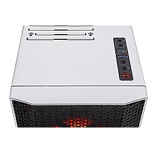 Skytech Gaming Blaze 3.0 Gaming Computer PC Desktop - Intel i3-10100F, GTX 1650, 500GB SSD, 8GB DDR4 3000, RGB Fans, AC WiFi, Windows 10 Home 64-bit, White