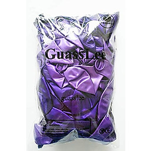 100pcs Dark Purple and Light Purple Balloons - Latex 10" Mixed Purple Shades Balloons - Helium Purple Pearl Balloons for Wedding Birthday Party Festival Graduation Decorations