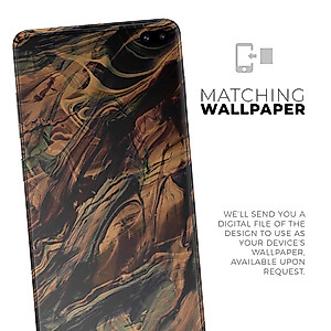 DesignSkinz Liquid Abstract Paint Remix V50 Protective Vinyl Decal Wrap Skin Cover Compatible with The Samsung Galaxy S20 (Screen Trim & Back Glass Skin)