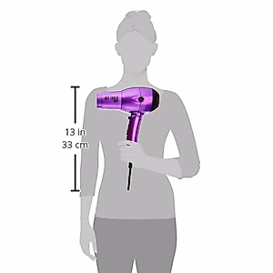 Hot Tools Pro Artist 1875W Ionic Compact Hair Dryer | Lightweight, Perfect for Travel