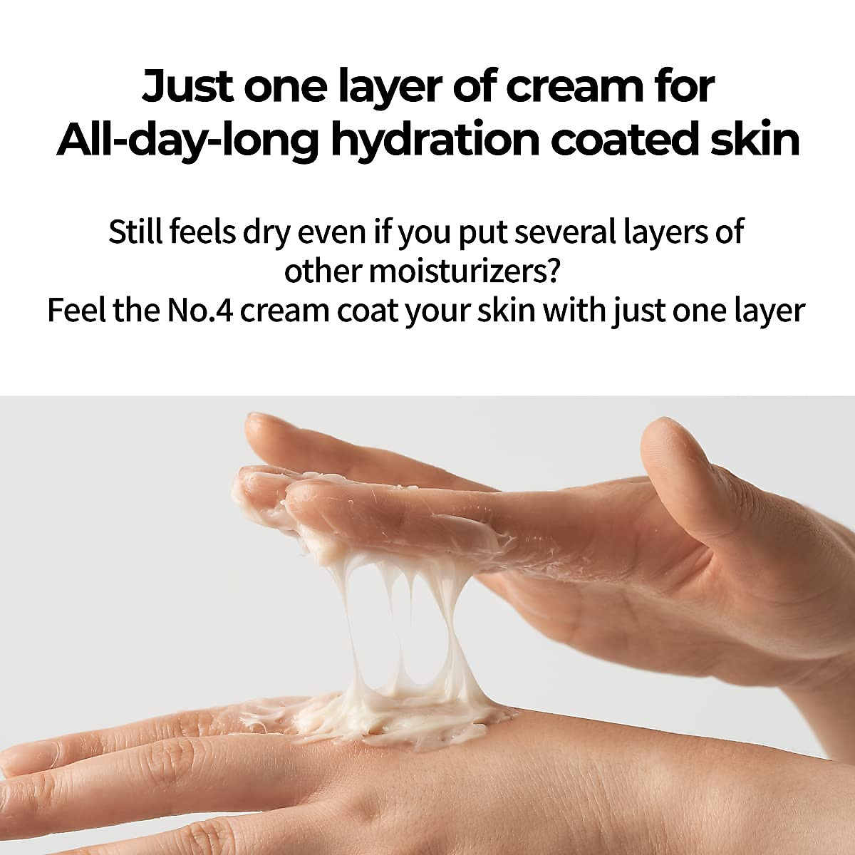 numbuzin No.4 Full-Nutrient Firming Cream | Skin Elasticity, Wrinkle Care, Anit-aging, Deeply Nourishing, Hydation | Red Ginseng, Panthenol, Niacinamide, Bifida | 2.02 fl. oz.