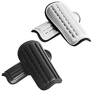 2 Pairs Soccer Shin Guards for Adults and Youths, 4mm Thicken EVA Soccer Shin Guards Protective Gear Soccer Equipment for Kids, Boys, Girls Over 12 Years Old(L)