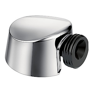 Moen Round Chrome Drop Ell Handheld Shower Wall Connector, A725