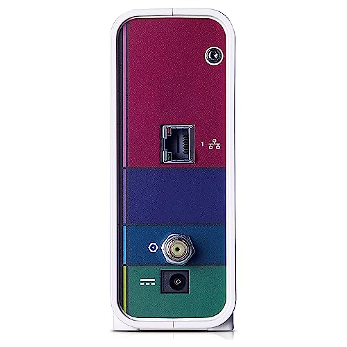 ARRIS SURFboard SB6183-RB DOCSIS 3.0 16x4 Gigabit Cable Modem, Comcast Xfinity, Cox, Spectrum and more, 1 Gbps Port, 400 Mbps Max Internet Speed, Easy Set-up with SURFboard Central App - RENEWED