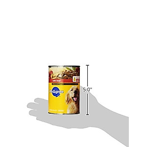 PEDIGREE CHOICE CUTS in Gravy Adult Canned Wet Dog Food with Beef, (12) 22 oz. Cans