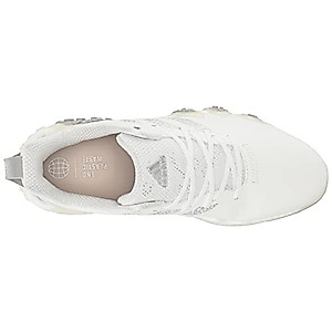 adidas Men's CODECHAOS 22 Golf Shoe, FTWR White/Silver Met./Grey Two, 10.5