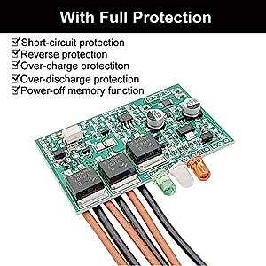HUINE 10A PWM Solar Charge Controller Waterproof IP68 12V 24V Solar Panel Controller Regulator for RV Caravan Boat Solar Panels System (24 Hours Working Mode)