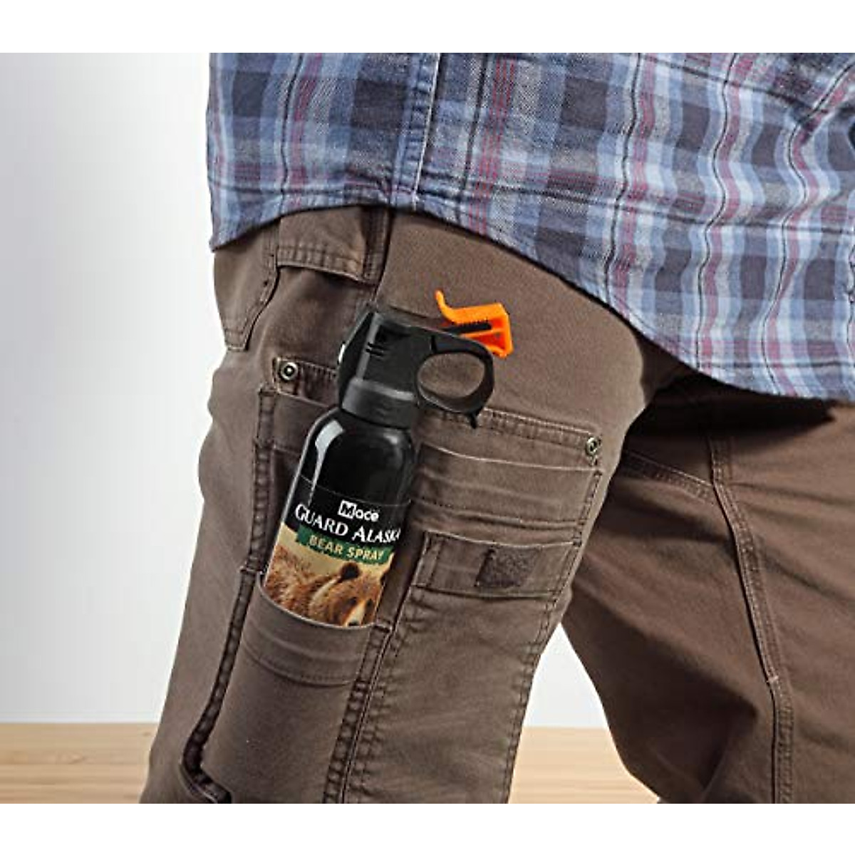 mace Personal Security Products Mace Brand Guard Alaska Maximum Strength Bear Spray – 20’ Powerful Pepper Spray – Mace Spray Self-Defense for Hiking, Camping, and Other Outdoor Activities, Made in USA