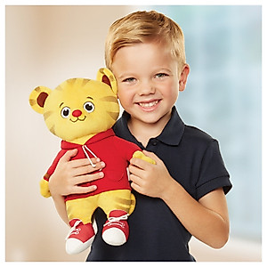 JAKKS Pacific Daniel Tiger's Neighborhood Talking Plush Soft & Cuddly Stuffed Toy, Features Phrases & Songs!