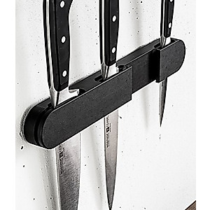 Epicurean Cutting Surfaces Epicurean Wall-Mounted Knife Holder, 3 Slot, Slate