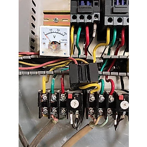 Fielect 91C4 DC 0-150V Analog Panel Voltage Gauge Volt Meter 5% Error Margin