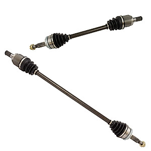 TRQ Front CV Axle Shaft Assembly Set Compatible with 2011-2016 Hyundai Elantra 2013-2014 Elantra Coupe 2013-2017 Elantra GT