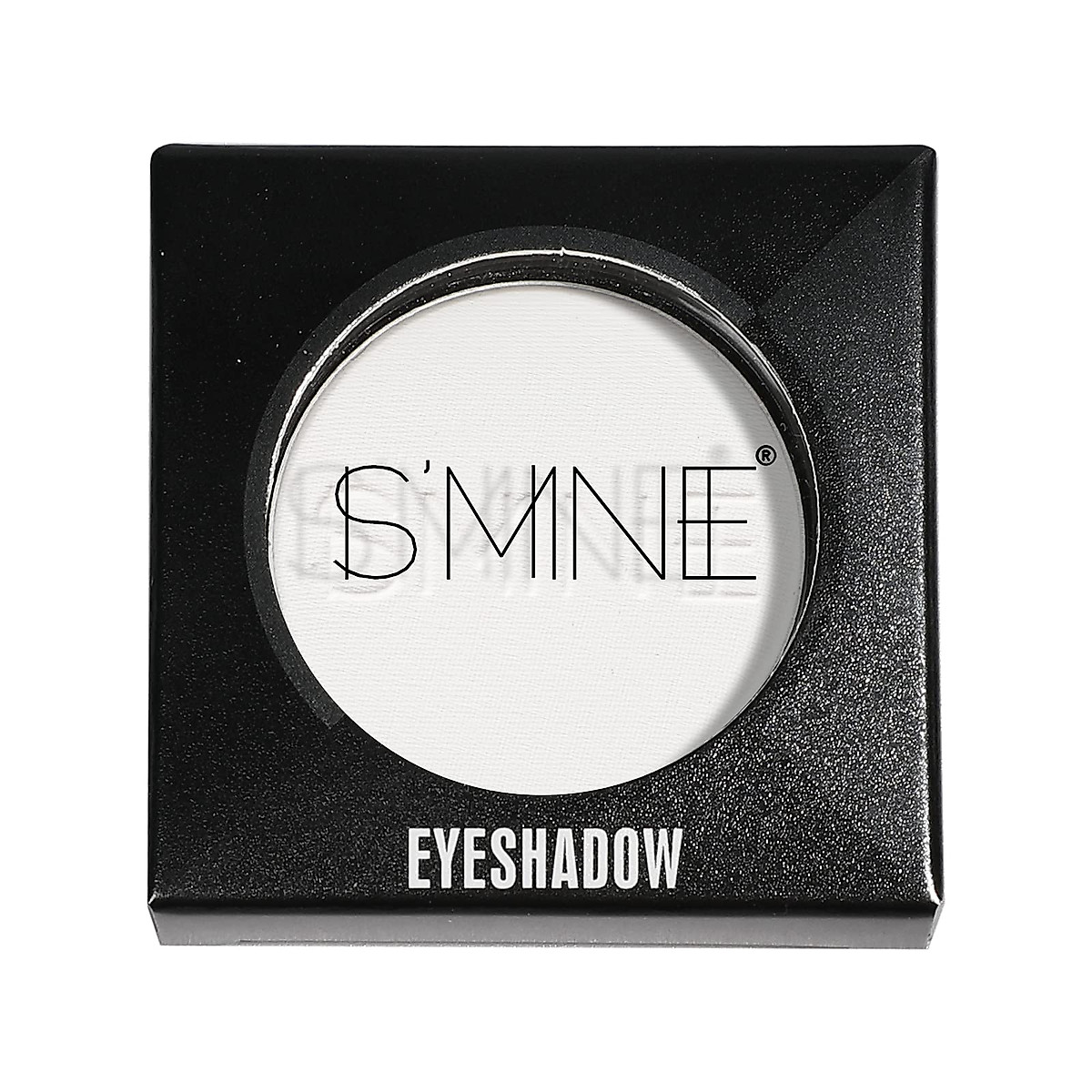 IS'MINE Single White Matte Eyeshadow Powder Palette High Pigment, Longwear, Intense Color Best White Eyeshadow