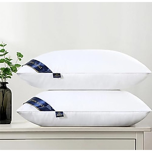 Five-Star Hotel Pillow Core Feather Down Home Cervical Pillow Single Hotel Health Care Neck Pillow