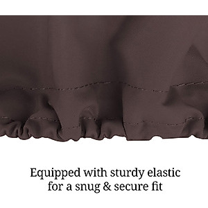 Covers & All Square Table Top Cover, 12 Oz Waterproof UV & Weather Resistant Patio Table Cover, Outdoor Table Cover for Patio Outdoor Furniture & Coffee Table (24” L x 24” W x 6” H, Coffee)