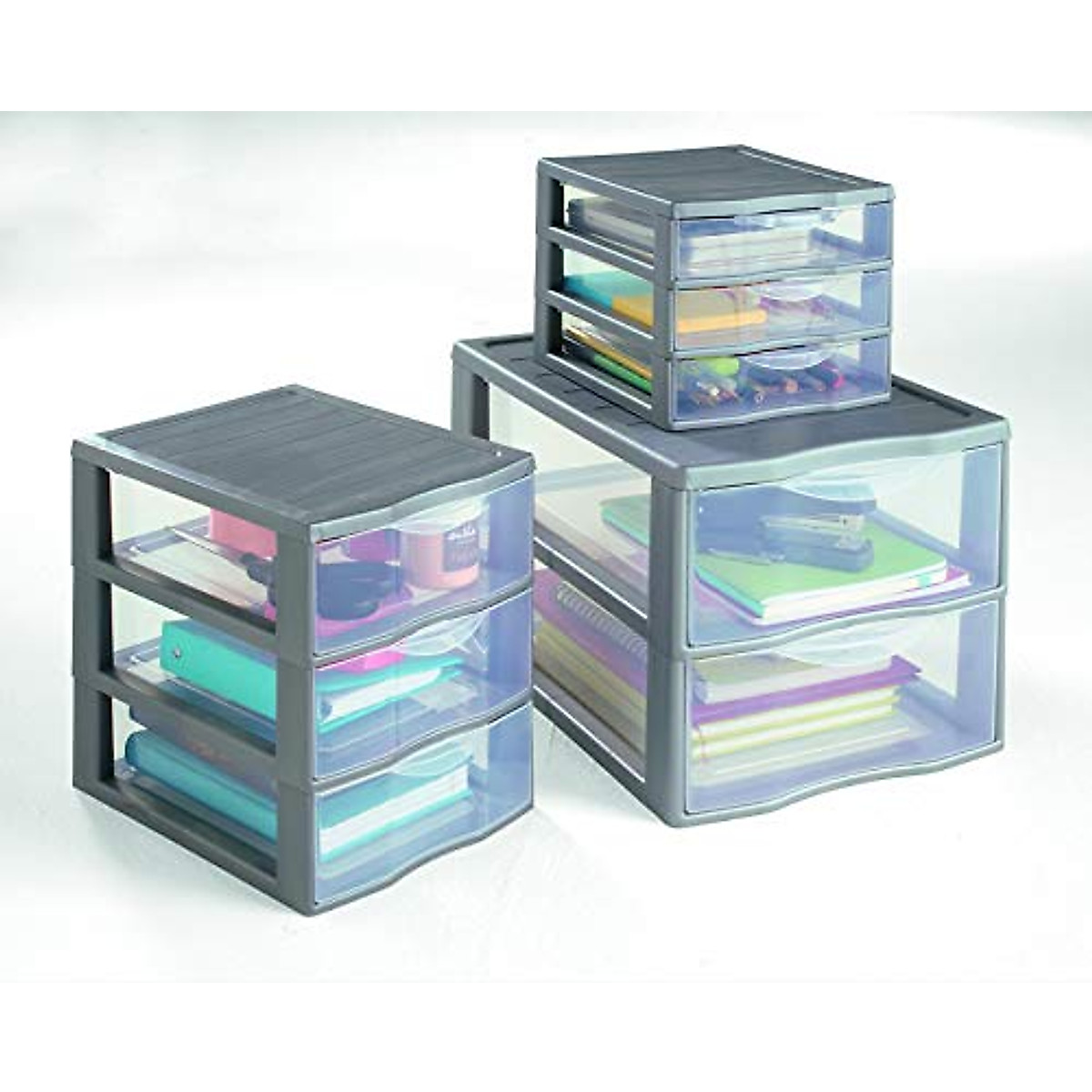 Sundis Orgamix Unit with Stop System Drawer and Ercgonomic Handle, Grey, A5/3