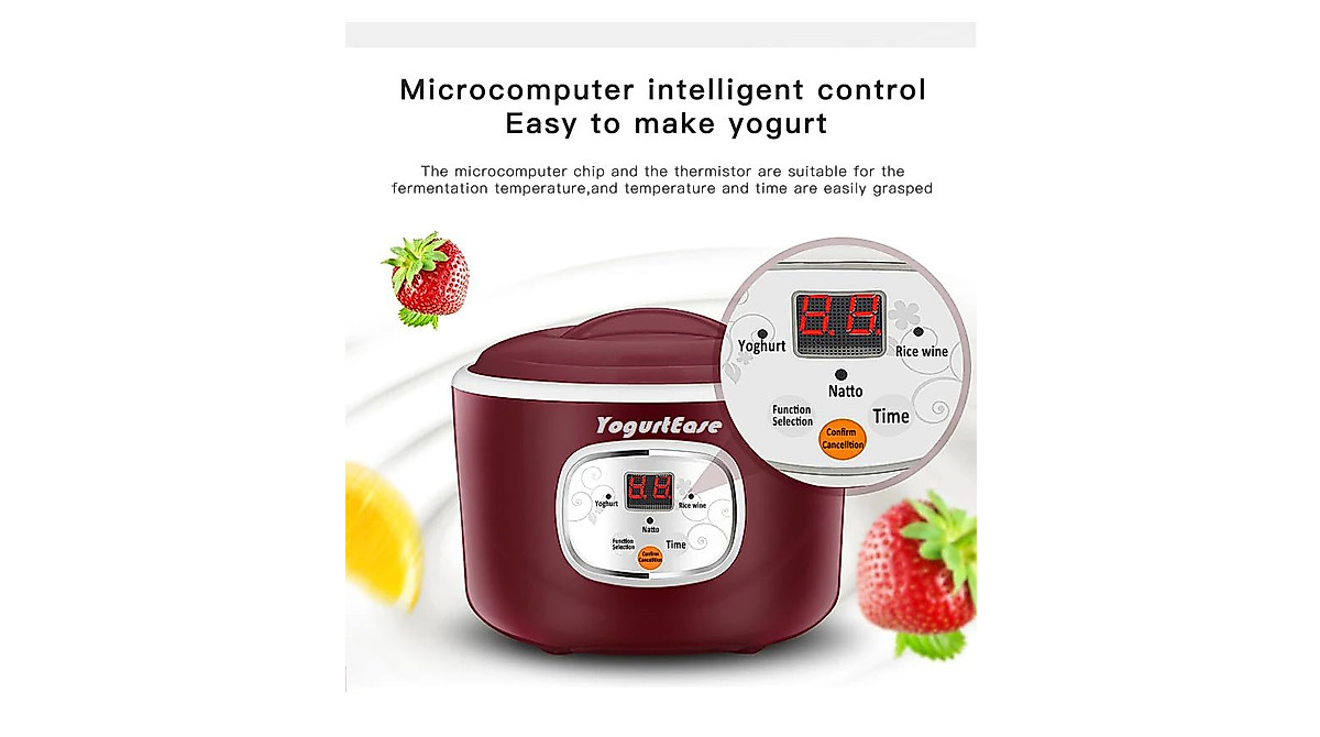 YogurtEase Automatic Yogurt Maker - Make Homemade Yogurt