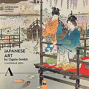 Ashmolean Museum: Japanese Art by Ogata Gekko Wall Calendar 2024 (Art Calendar)