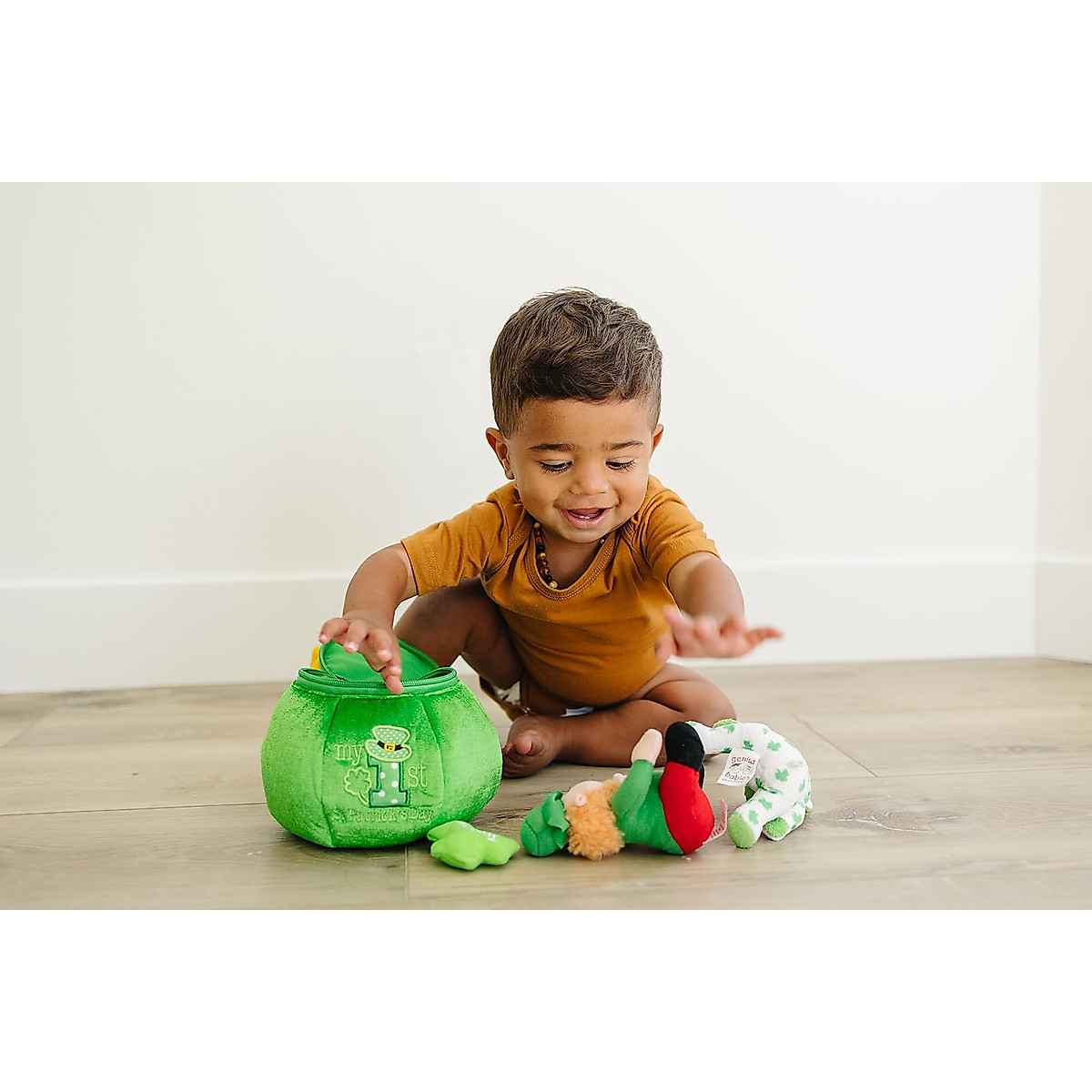 Genius Baby Toys The Original Baby's 1st St. Patrick's Day Lucky Gold Playset