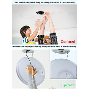 DOLED LED Ceiling Light Flush Mount: 3000LM Bright Closet Lighting Fixtures Ceiling Lamp Dimmable with Remote Control, 12'' Round Flat Ceiling Lights for Bedroom Living Room Kitchen Bathroom