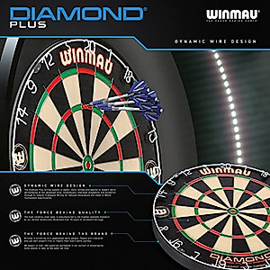 WINMAU Diamond Plus Tournament Bristle Dartboard