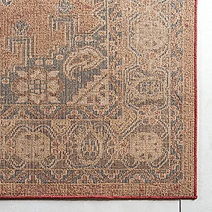 Unique Loom Utopia Collection Area Rug - Larissa (5' 1" x 8' Rectangle, Terracotta/ Blue)