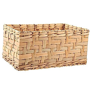 NOLITOY storage basket storage rack shelves portable shelves decorative shelf teabag holder nesting baskets desktop makeup organizer Grass farmhouse baskets for organizing shelf baskets