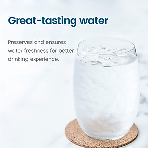 Waterdrop WD-PF-01A Plus NSF Certified Replacement Filters for WD-WFD-22L, WD-WFD-24, WD-WFD-40L Dispenser Filtration System, Reduces PFAS, PFOA/PFOS, Last Up to 2 Months or 200 Gallons (3 Packs)