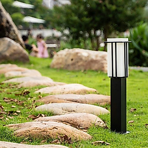 MODEBHD Outdoor Column Light Post Lamp Chinese Lawn Light Garden Light Outdoor Waterproof Garden Villa Street Light Garden Landscape Light Community Grass Lights Traditional Landscape Lighting