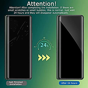 Milomdoi Designed for Samsung Galaxy Z Fold 3 5G Flexible TPU Screen Protector, [2 pack front and 2 pack inside] with 2 Pack Tempered Glass Camera Lens Protector, No Bubbles,Support Fingerprint Unlock