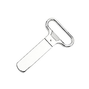 DaburuGiniasu Old Wine Opener for Vintage Bottles Kirsite Two Prong Cork Puller and Corker Silver VQ 0