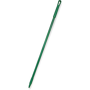 SPARTA 41225EC09 Fiberglass Broom Handle, Mop Handle, Replacement Handle With Acme Threaded Tip For Commercial Cleaning, 48 Inches, Green