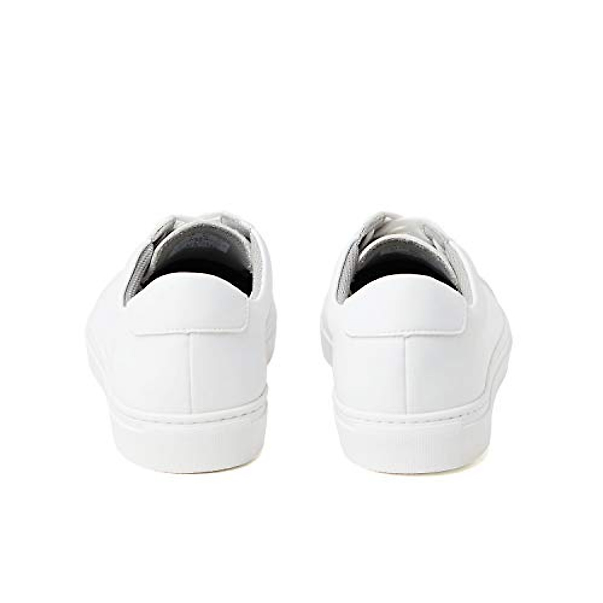 Voet Men's Milo Vegan Leather Classic Casual Fashion Sneaker, White, 10