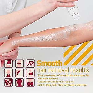 Waxfans roll on wax warmer,Easy to Use, roll on wax kit for hair removal,Suitable for Beginners Waxing at Home, wax roller Long-Lasting Hair Removal Effect Enjoy Sexy Skin,Great Gift wax roller kit，ce