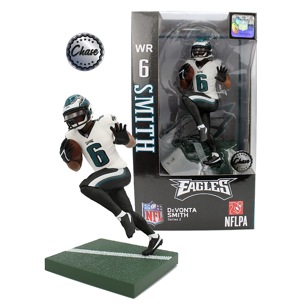 Devonta Smith (Philadelphia Eagles) Imports Dragon NFL 6" Figure Series 2