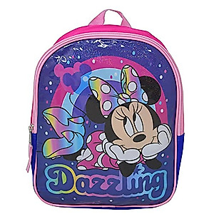 Bioworld Minnie Mouse 11" Mini Backpack -Dazzling