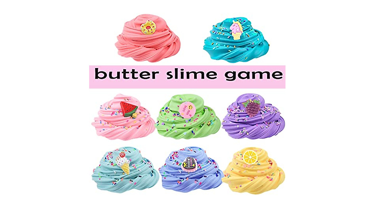 Scented Butter Slime Kit - Non-Sticky Fun for Kids